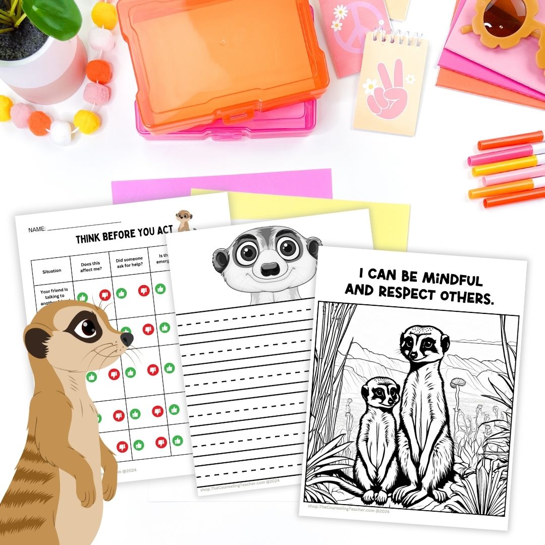 Minding My Own Business Meerkats K-2 – The Counseling Teacher Brandy