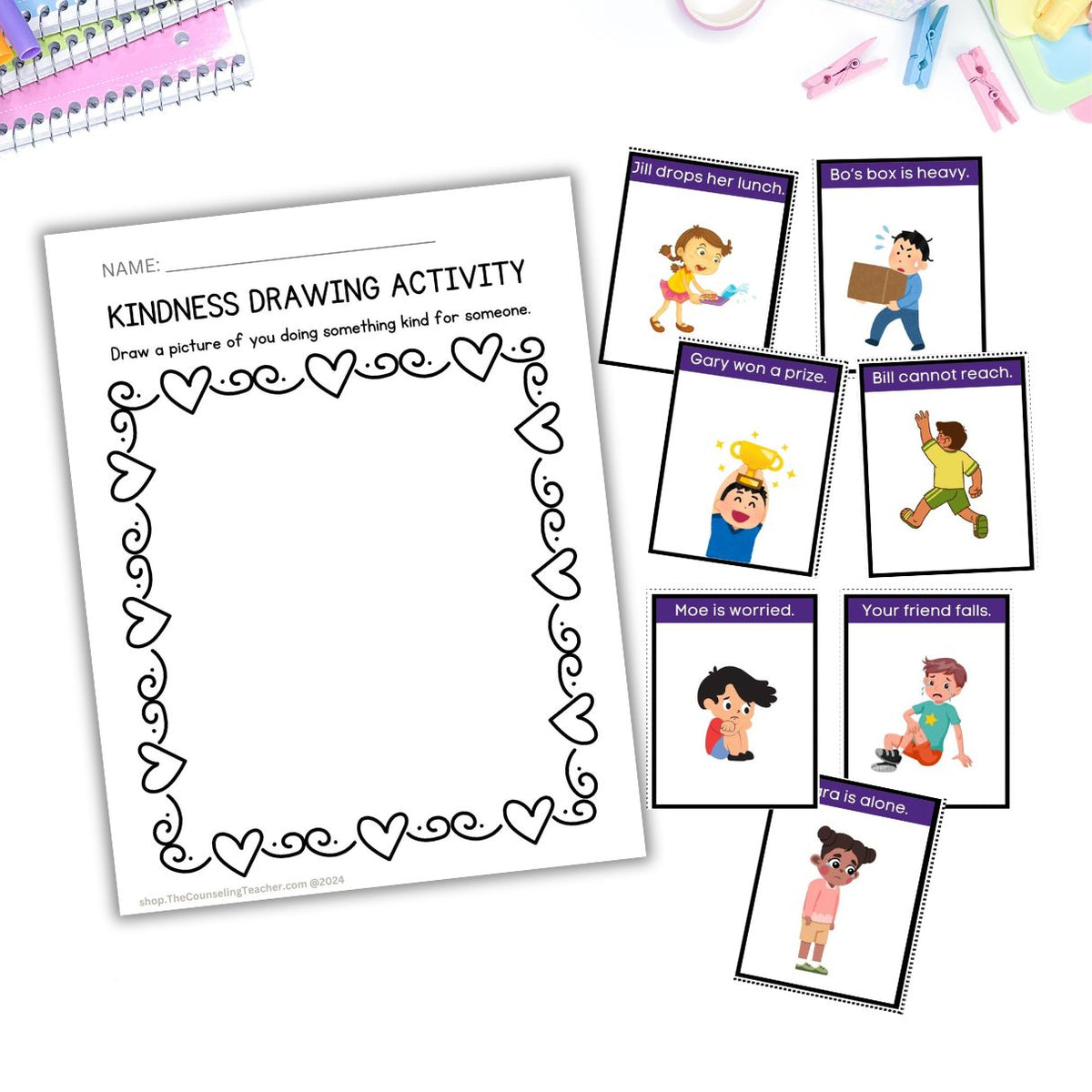 Kindness Lesson Plan and ASCA aligned Resource – The Counseling Teacher ...