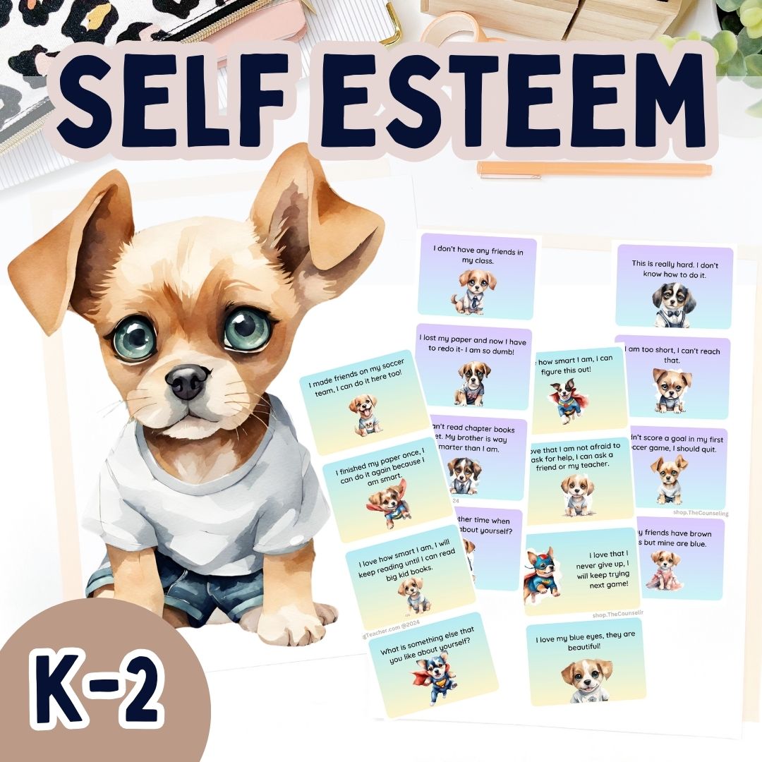 Self-Esteem Lesson Plan and Activities K-2 – The Counseling Teacher Brandy