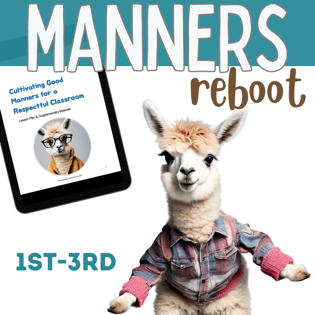 Good Manners K-2 Lesson and Activities – The Counseling Teacher Brandy