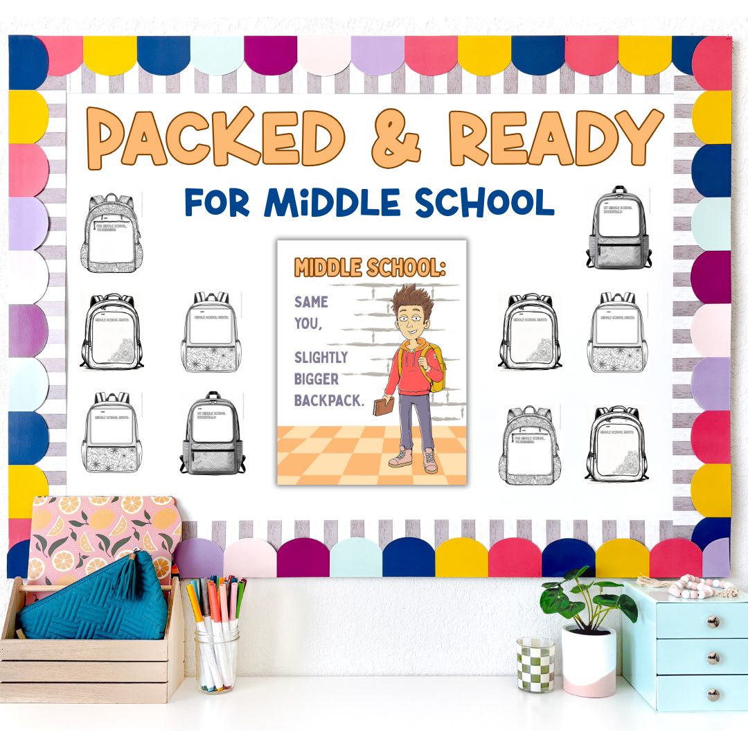 Middle School Readiness Lesson and Bulletin Board – The Counseling ...
