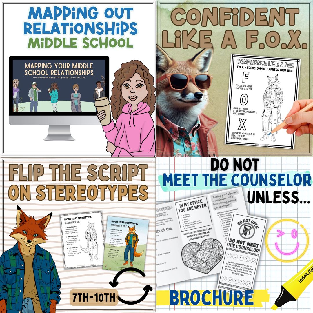 Middle School Must-Haves Counseling Bundle – The Counseling Teacher Brandy