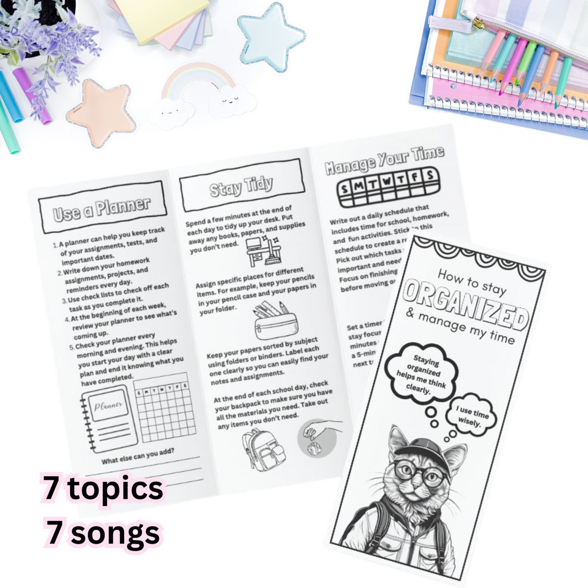 Executive Functioning Brochures 3rd - 5th grades – The Counseling ...