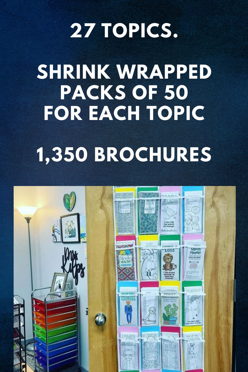 Printed Folded & Shipped Social Emotional Brochures Upper Elementary 5 ...