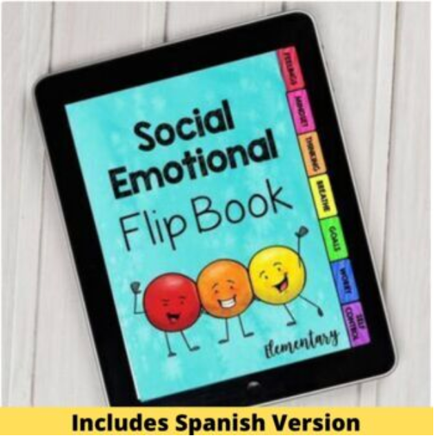 Digital Social Emotional Flipbook for Elementary – The Counseling ...
