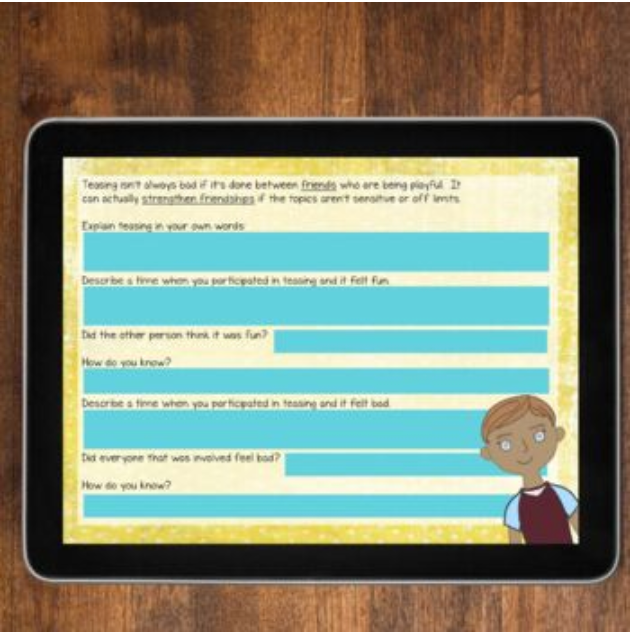 Teasing Lesson for Google Slides Grades 3rd-6th – The Counseling ...