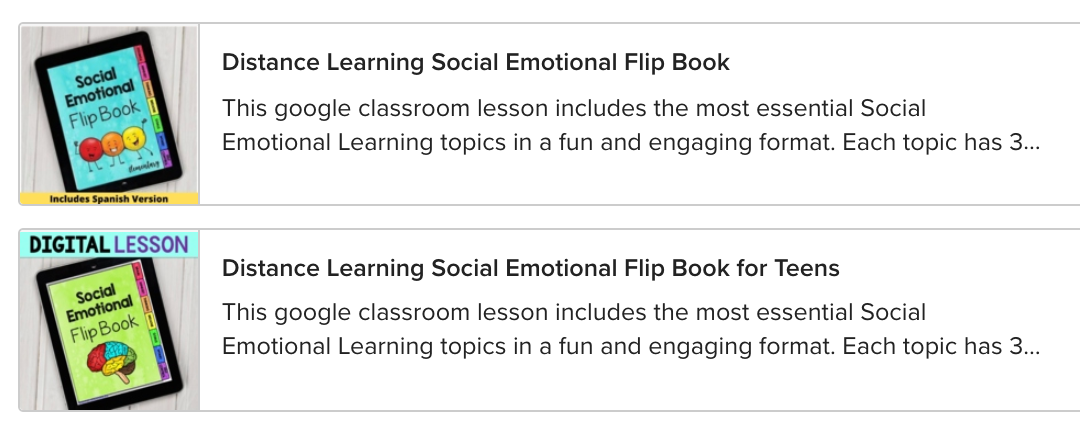 Digital Social Emotional Flipbook Bundle Grades 2-12 – The Counseling ...
