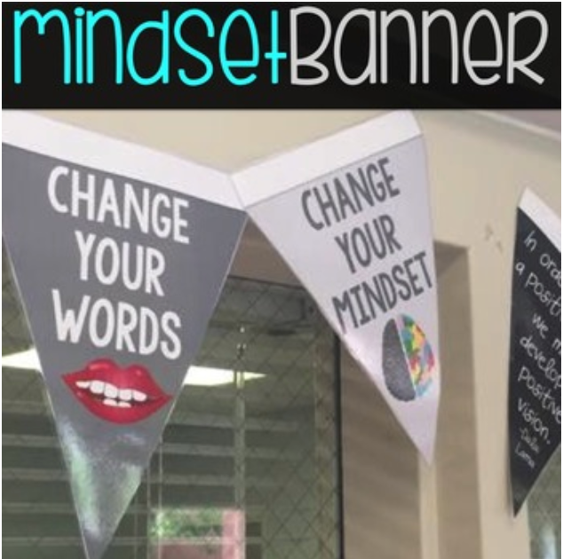 Growth Mindset Quick Print Banner – The Counseling Teacher Brandy
