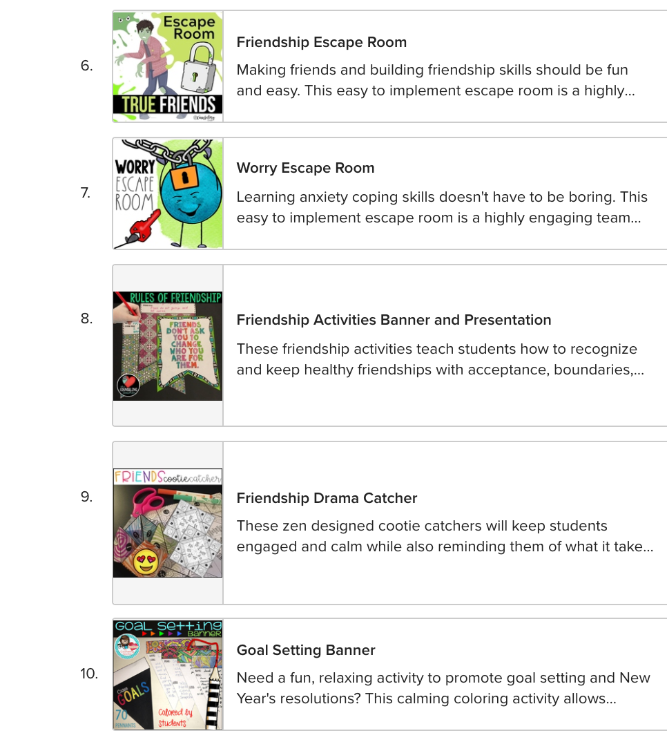 Social-Emotional Learning Bundle – The Counseling Teacher Brandy