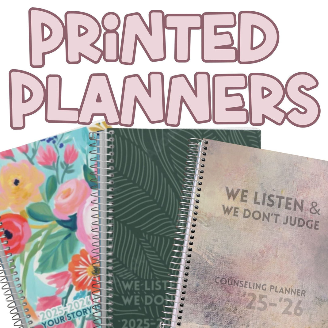 Printed Planners 2024-2025 – The Counseling Teacher Brandy