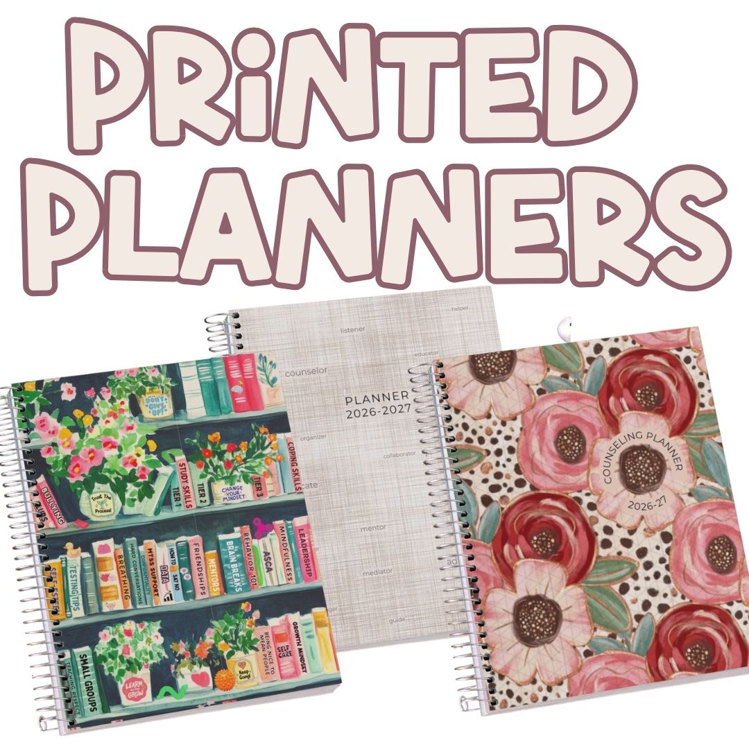Printed Planners – The Counseling Teacher Brandy
