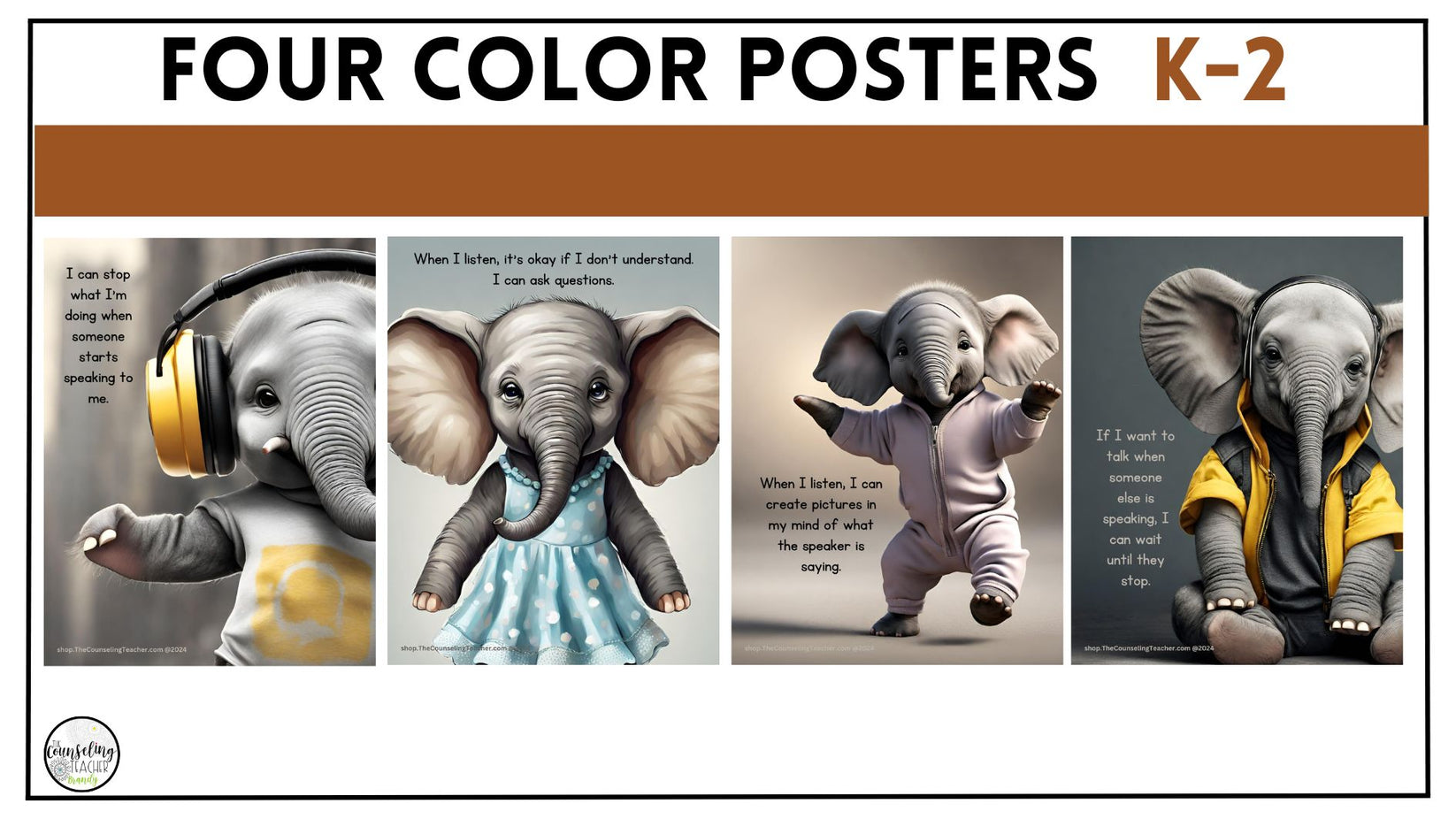 Active Listening Lesson Plan and Printables for K-2 – The Counseling ...