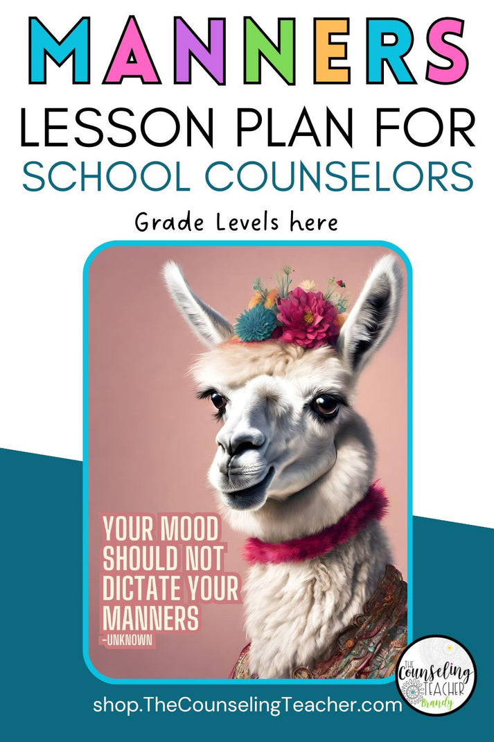 Good Manners Lesson Plan and Activities Upper Elementary and Middle Sc ...