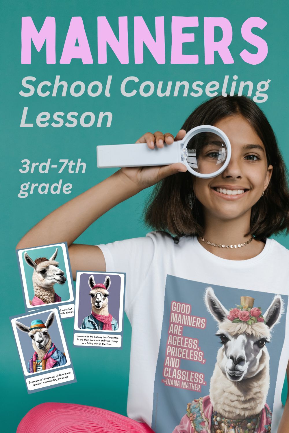 Good Manners Lesson Plan and Activities Upper Elementary and Middle Sc ...