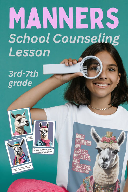 Good Manners Lesson Plan and Activities Upper Elementary and Middle Sc ...