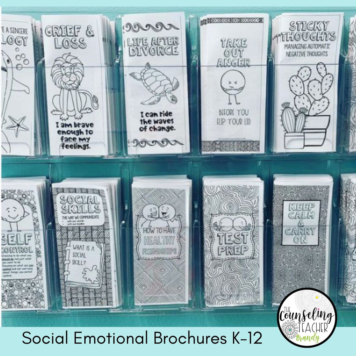 Social Emotional Learning Brochures MEGA bundle – The Counseling ...