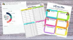 Self Care for Teachers with a Journal, Trackers, Challenges and Bullet ...