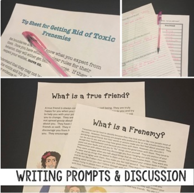 Coping Skills Friendship Bundle Girls Groups – The Counseling Teacher ...