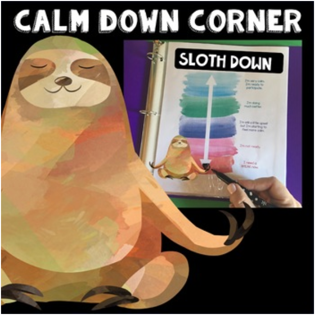 Calm Down Corner Variety Kit with 7 themes – The Counseling Teacher Brandy
