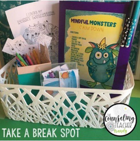 Calm Down Corner Variety Kit with 7 themes – The Counseling Teacher Brandy