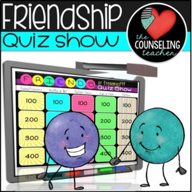 Healthy Friendships Game Show – The Counseling Teacher Brandy