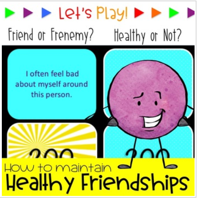 Healthy Friendships Game Show – The Counseling Teacher Brandy