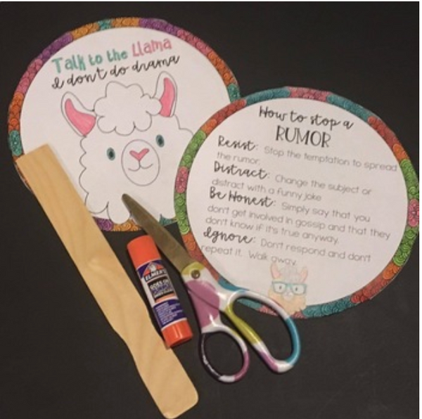 Llama Themed Social Emotional Resource Bundle – The Counseling Teacher ...