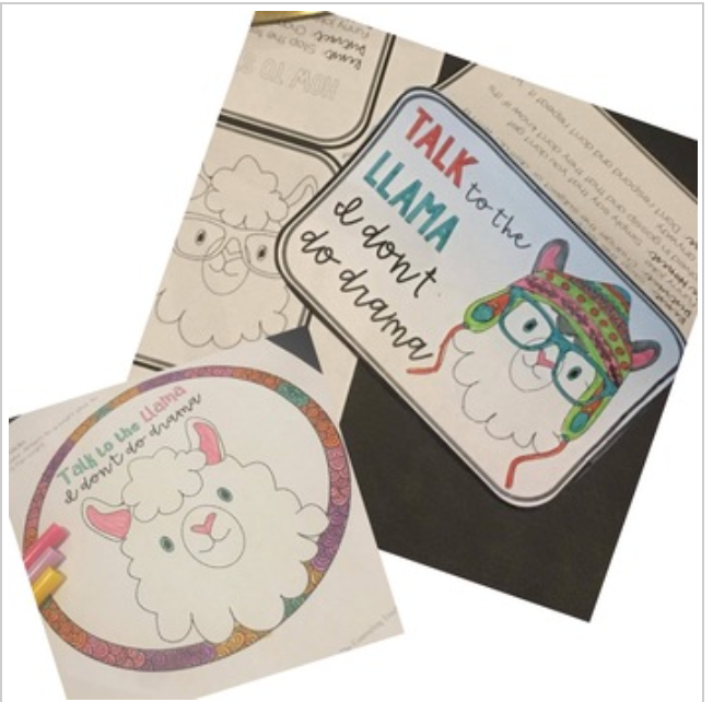 Llama Themed Social Emotional Resource Bundle – The Counseling Teacher ...