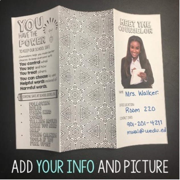 Student Support Brochures (digital files) – The Counseling Teacher Brandy