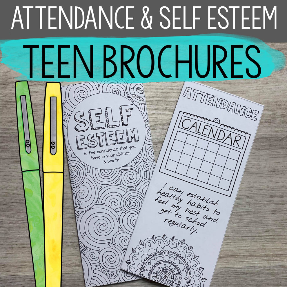 Social Emotional Support Brochures For Teen Students – The Counseling ...